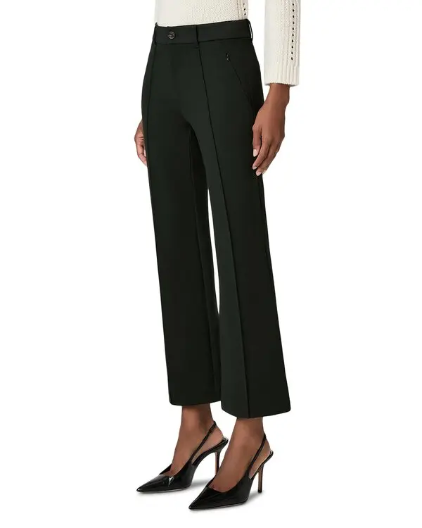 Paige Monterey Ponte Cropped Flare Pants