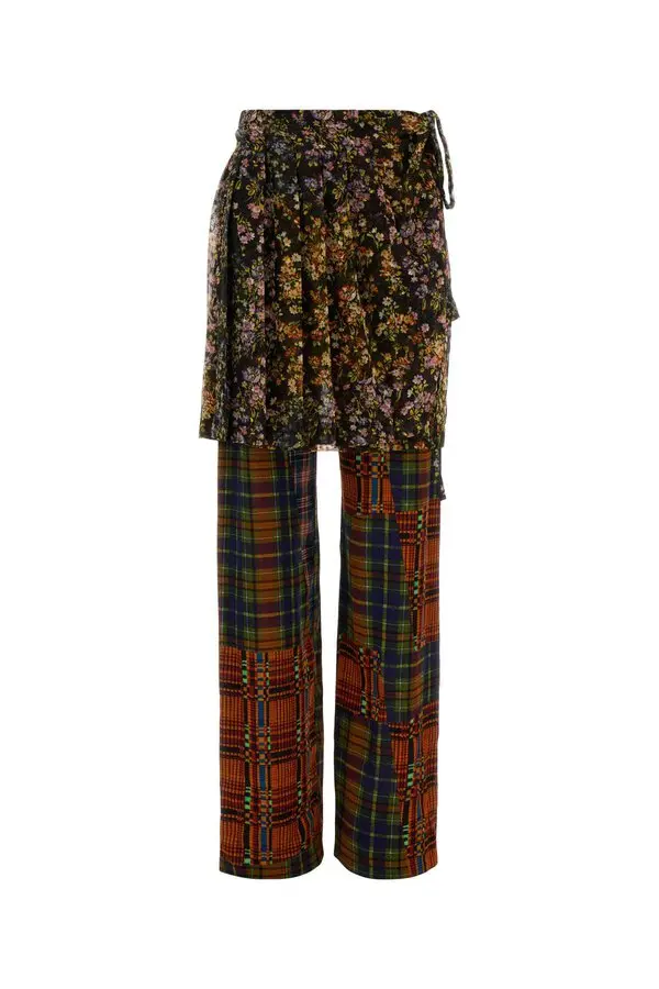 Dries Van Noten Crepe Pant