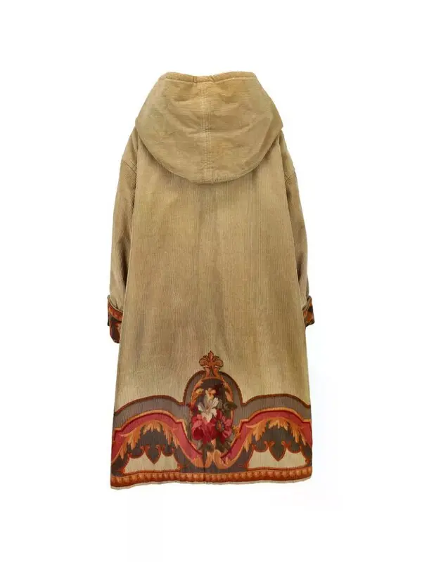 Valentino Garavani Floral-print Hooded Coat
