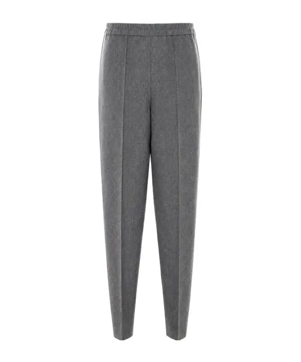 Fabiana Filippi Elastic-waist Tailored Pants - Grey