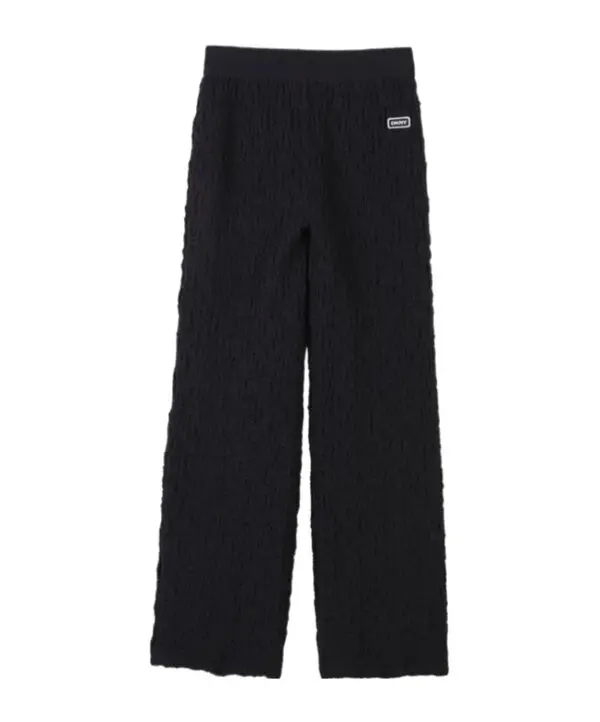 Dkny Textured Wide Leg Pants