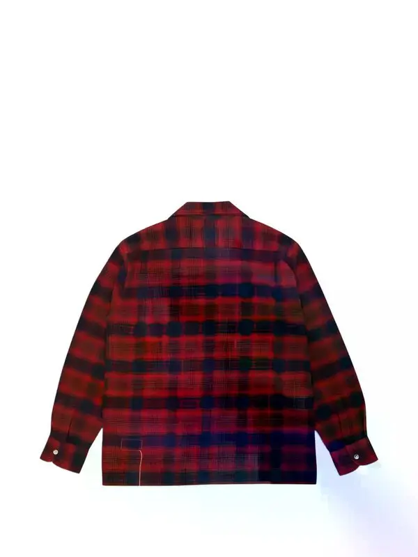FORTELA Baker Plaid Cotton Overshirt