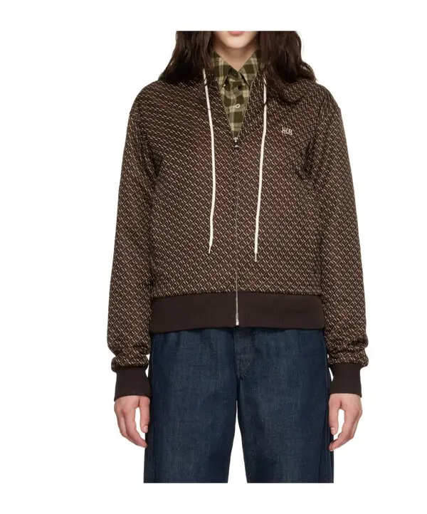 WALES BONNER Hooded Sports Jacket