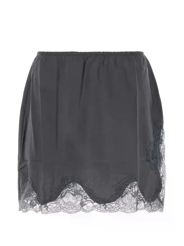 Gimaguas Katalin Lace-trim Mini Skirt
