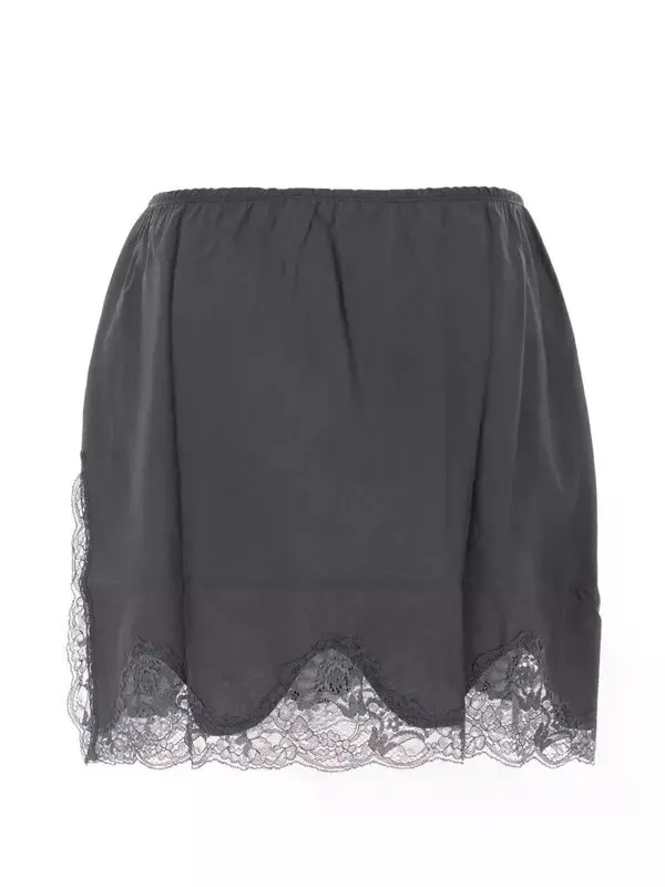 Gimaguas Katalin Lace-trim Mini Skirt