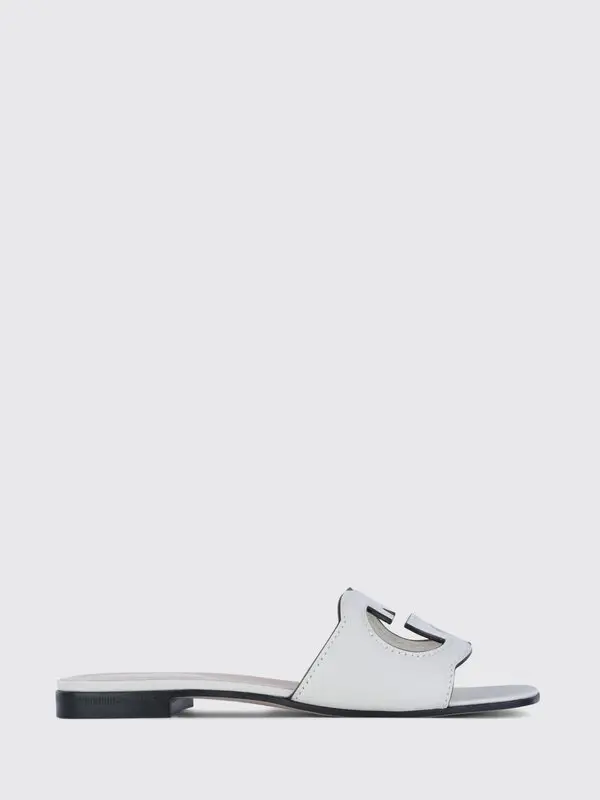 Gucci Interlocking G Leather Mules