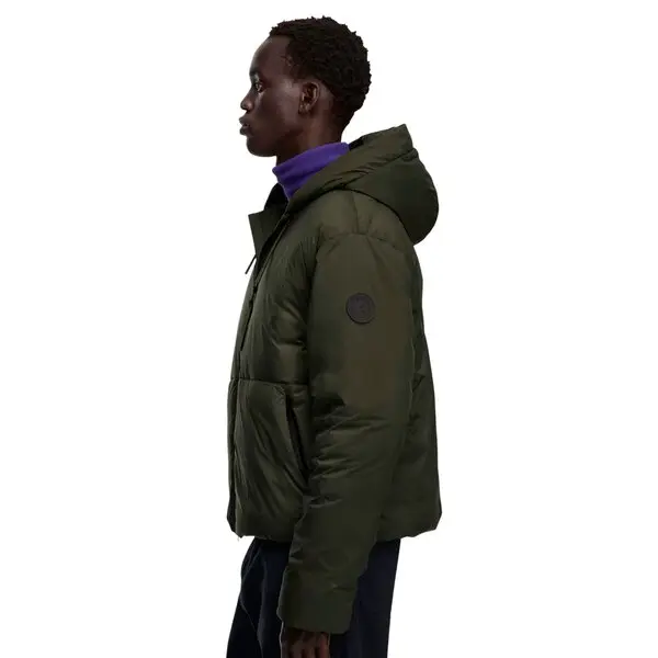 Canada Goose Lodge Hooded Jacket Black Label