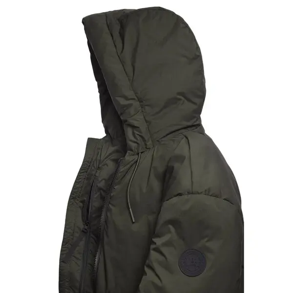 Canada Goose Lodge Hooded Jacket Black Label