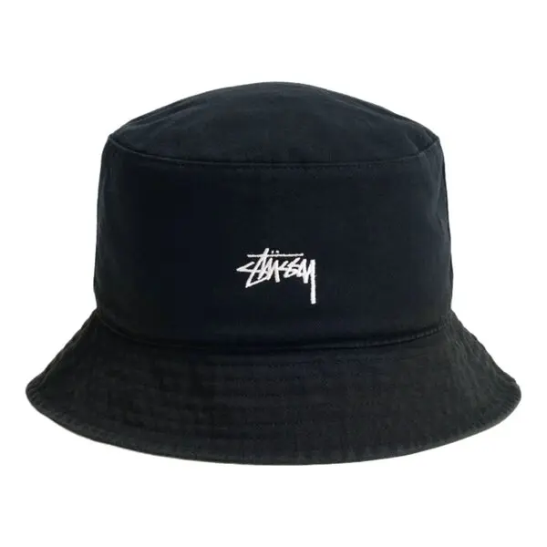 StÜssy Reversible Stock Bucket Hat 'black Olive
