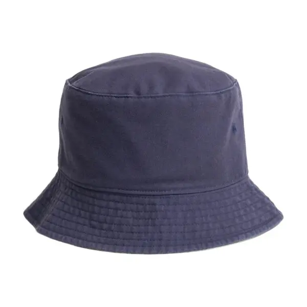 StÜssy Reversible Stock Bucket Hat 'navy Stone