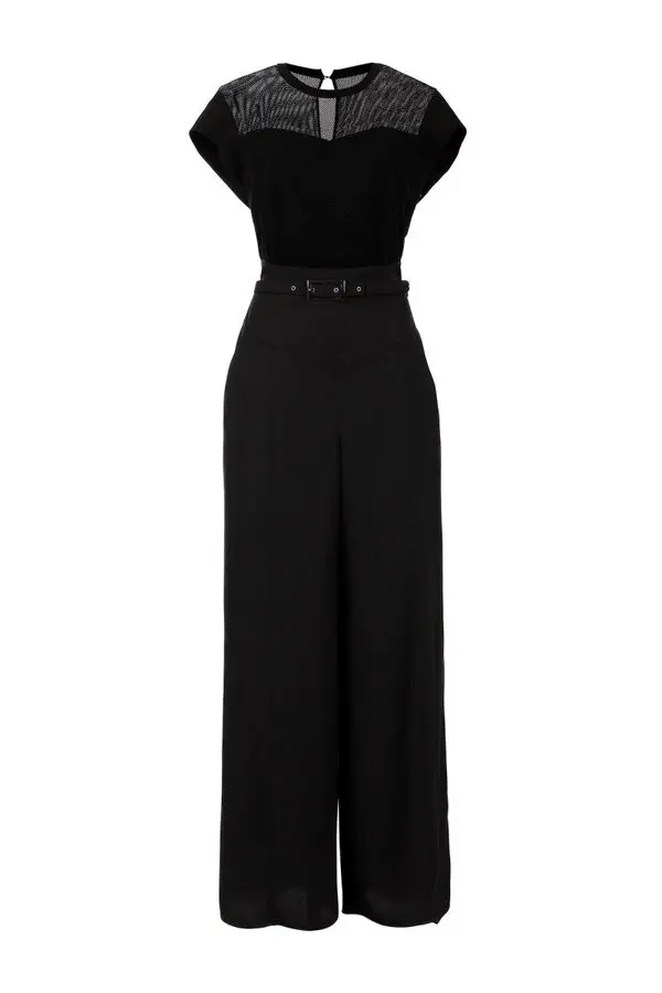 LUNA FASHION HOUSE Jumpsuit, Aria - Black