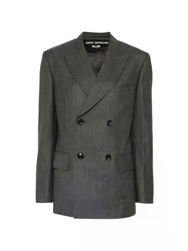 Junya Watanabe Double-breasted Wool Blazer