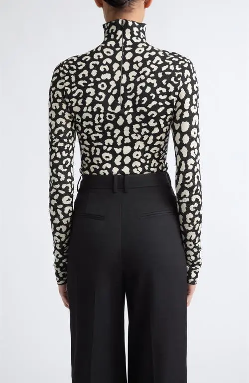Carolina Herrera Silk Blend Turtleneck Sweater