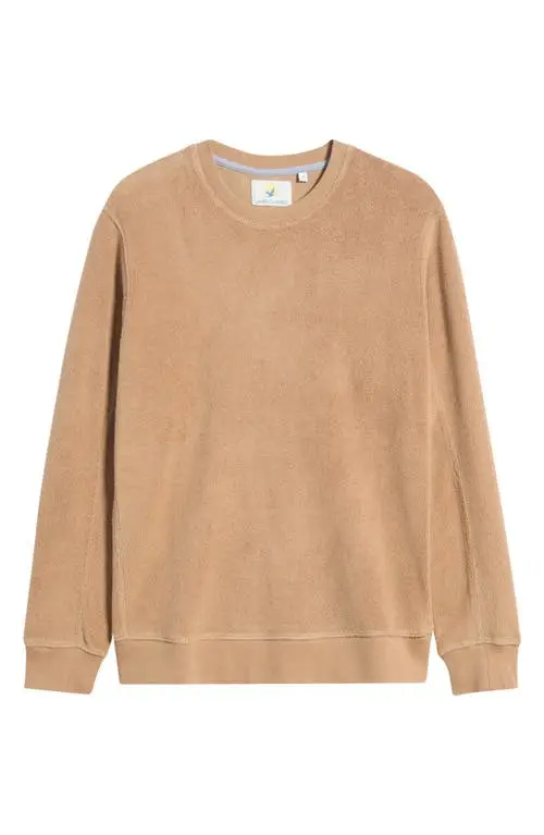 James Campbell Mammoth Crewneck Sweatshirt - Tan