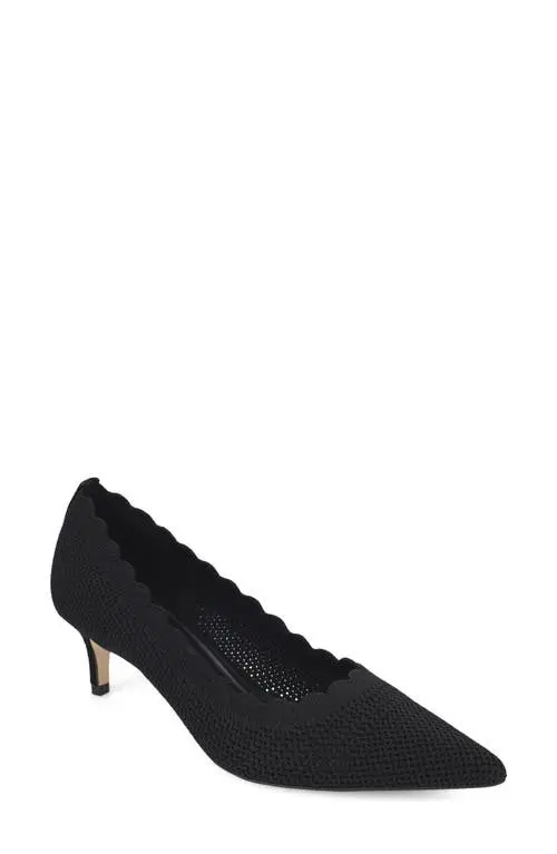 Pelle Moda Abell Pointed Toe Pump - Black