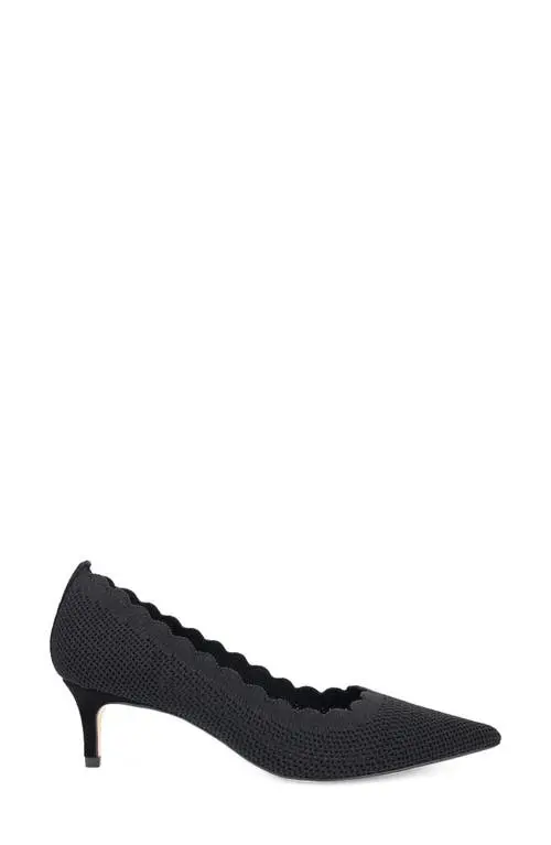 Pelle Moda Abell Pointed Toe Pump - Black