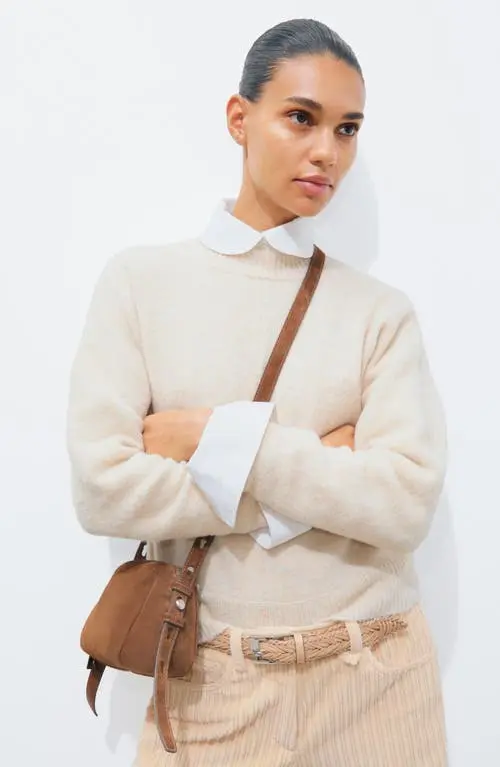 Tory Burch Romy Suede Soft Crossbody Bag