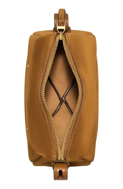 Tory Burch Romy Suede Soft Crossbody Bag