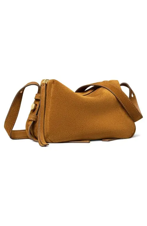 Tory Burch Romy Suede Soft Crossbody Bag