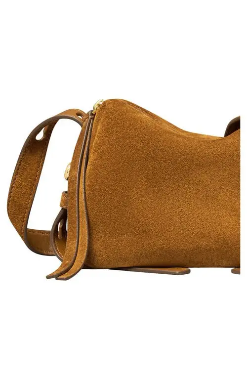 Tory Burch Romy Suede Soft Crossbody Bag