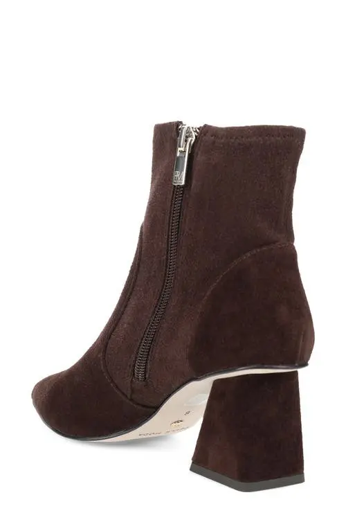 Pelle Moda Ilima Leather Pointed Toe Bootie - Chocolate