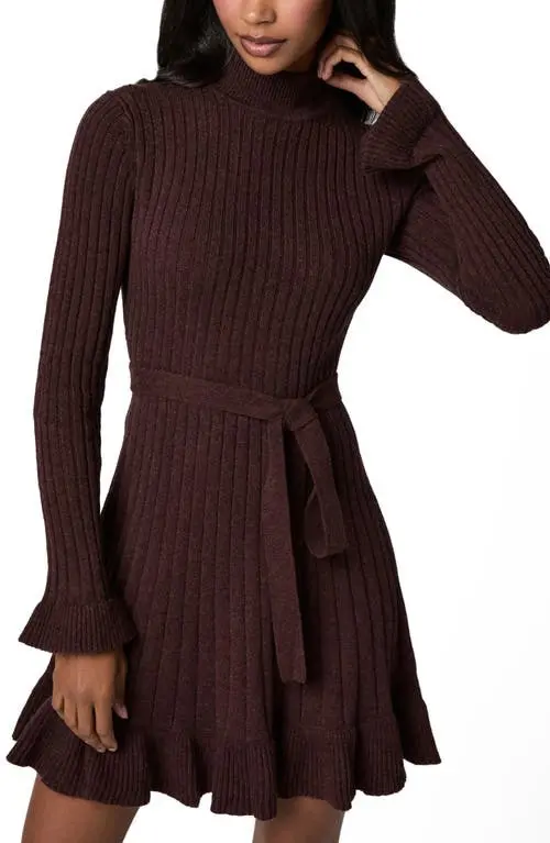 Paige Sandria Wool & Cotton Blend Sweater Dress