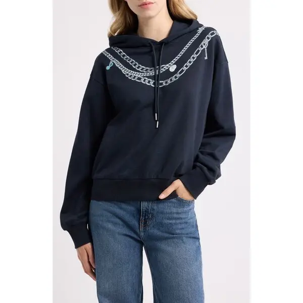 Rag & Bone Miramar Charms Graphic Hoodie