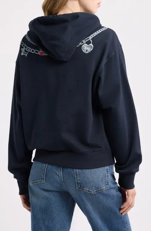 Rag & Bone Miramar Charms Graphic Hoodie