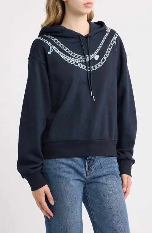 Rag & Bone Miramar Charms Graphic Hoodie