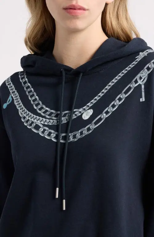 Rag & Bone Miramar Charms Graphic Hoodie