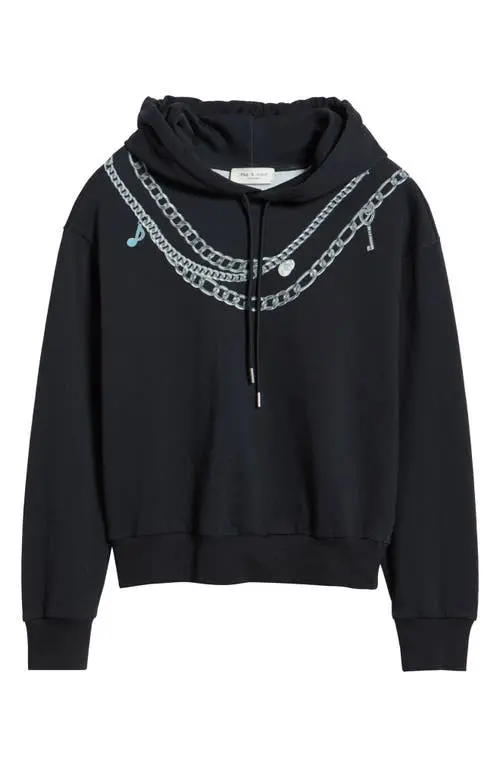 Rag & Bone Miramar Charms Graphic Hoodie