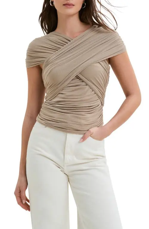 MARCELLA Alyssa Infinity Off The Shoulder Top
