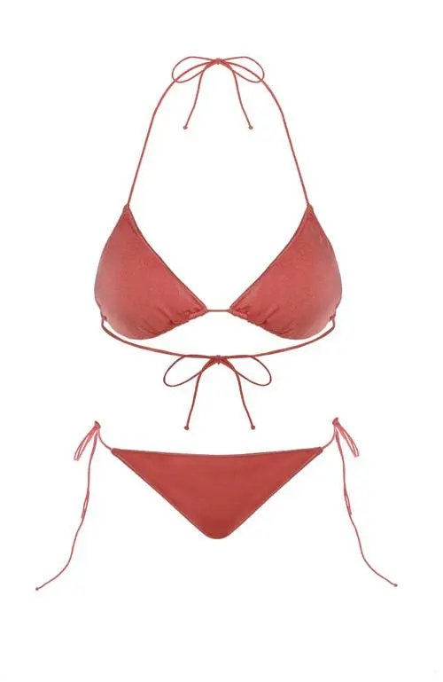 CHERINA BEACHWEAR Ciara Adjustable Side Ties Bikini Bottom