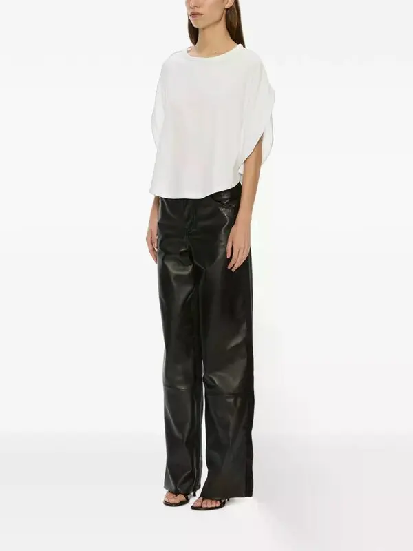Christopher Esber Troy Deconstruct Leather Trousers