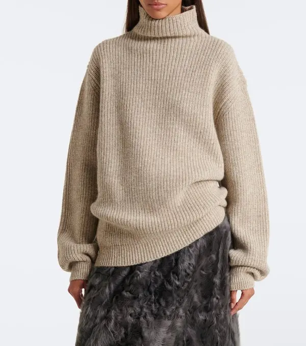 LEMAIRE Alpaca And Yak Turtleneck Sweater