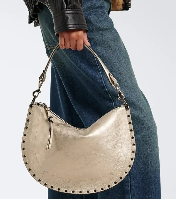 Isabel Marant Étoile Oskan Soft Medium Leather Shoulder Bag