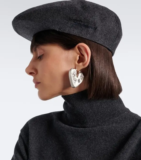 Jacquemus Valérie Virgin Wool Flat Cap