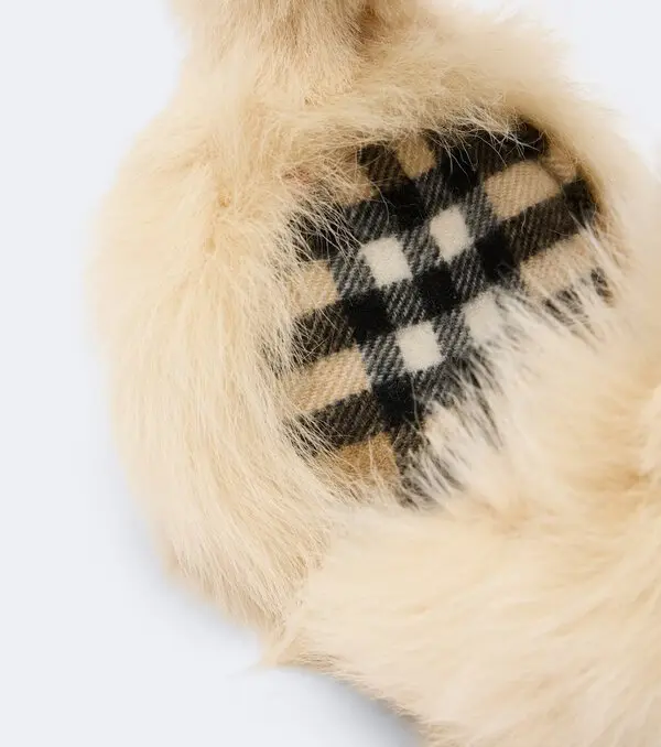 Burberry Shearling Earmuffs