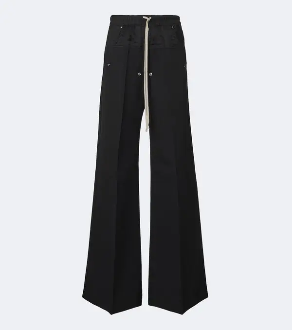 Rick Owens Bela Virgin Wool Wide-leg Pants