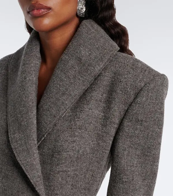 Magda Butrym Double-breasted Wool And Cashmere-blend Blazer