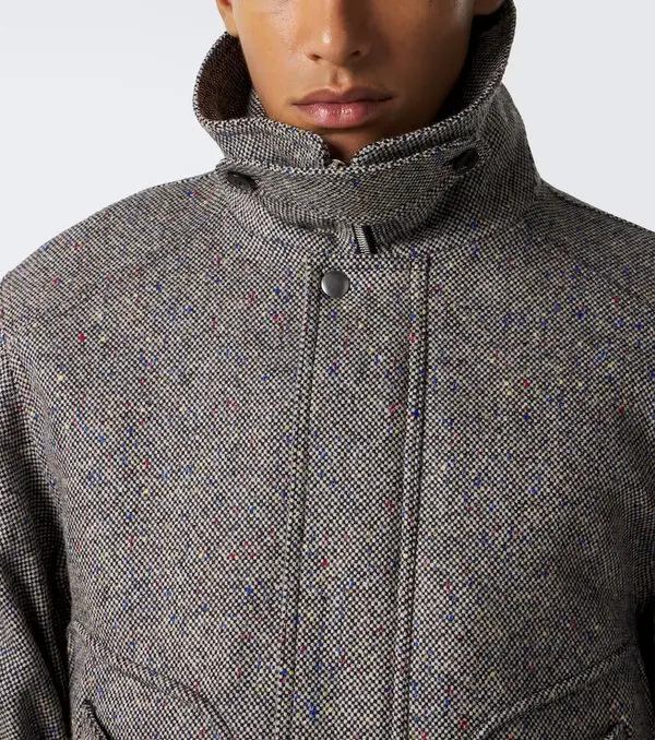Dries Van Noten Checked Wool Jacket