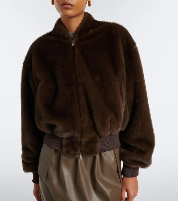 Stella McCartney Zip-up Bomber Jacket