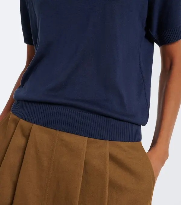 JOSEPH Niata Silk Polo Shirt