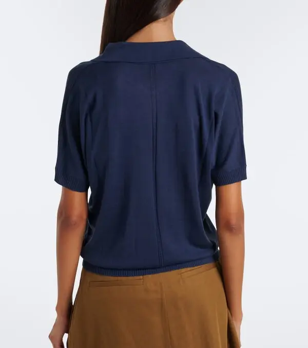 JOSEPH Niata Silk Polo Shirt