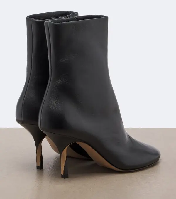Jacquemus Collant Leather Ankle Boots