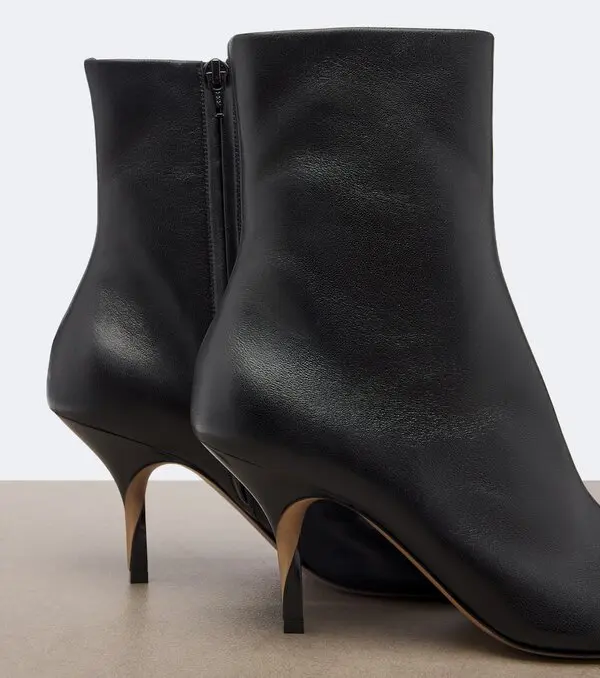 Jacquemus Collant Leather Ankle Boots