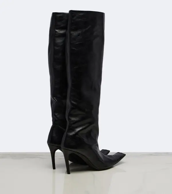 Khaite Marlene Leather Knee-high Boots