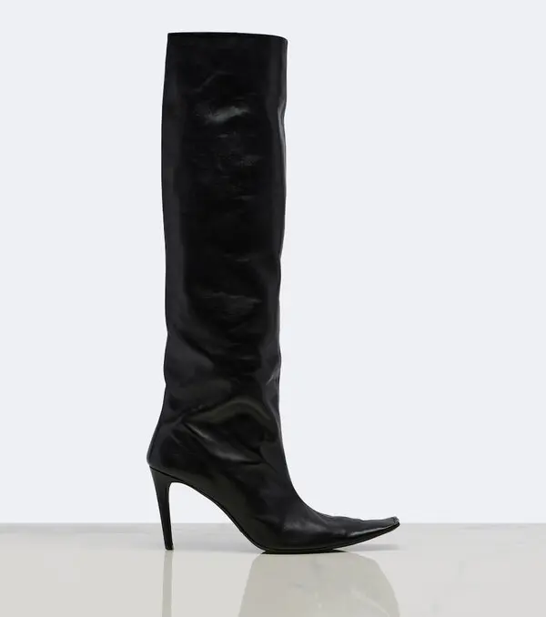 Khaite Marlene Leather Knee-high Boots