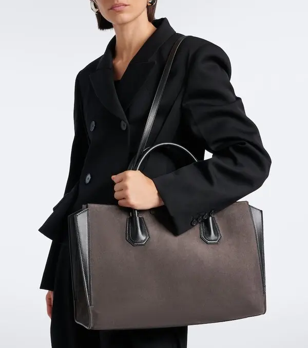 Givenchy Antigona Catchall Medium Suede Tote Bag