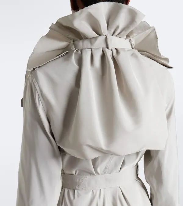 Burberry Ruffled Trench Coat